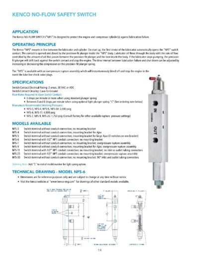 NO-FLOW SAFETY SWITCHES 09.19 - Kenco